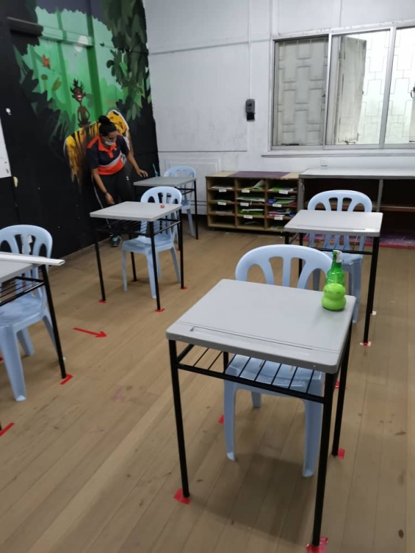 Preparation of School Reopening June 2020 - Sri Ara Schools
