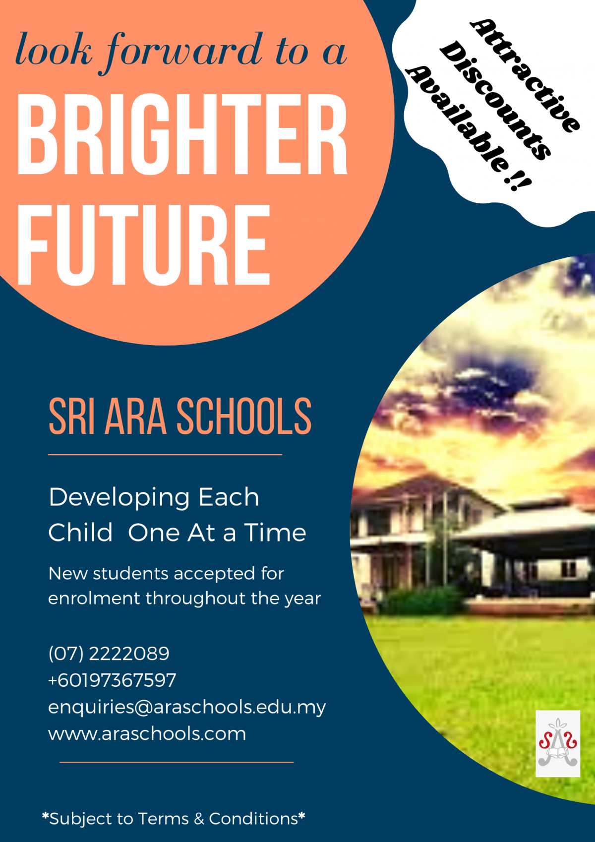 Look forward to a brighter future